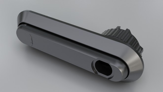 RS100/T Swing Handle with Recess for Profile Lock